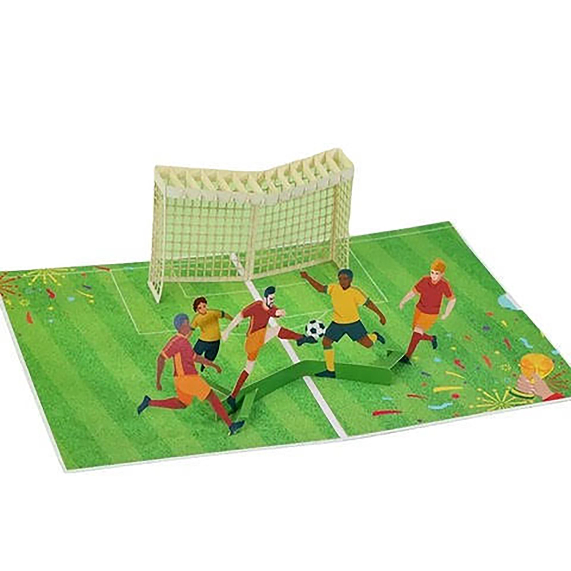 SOCCER GOAL Pop up Card Football Sports Card Fútbol Pop up Card ...