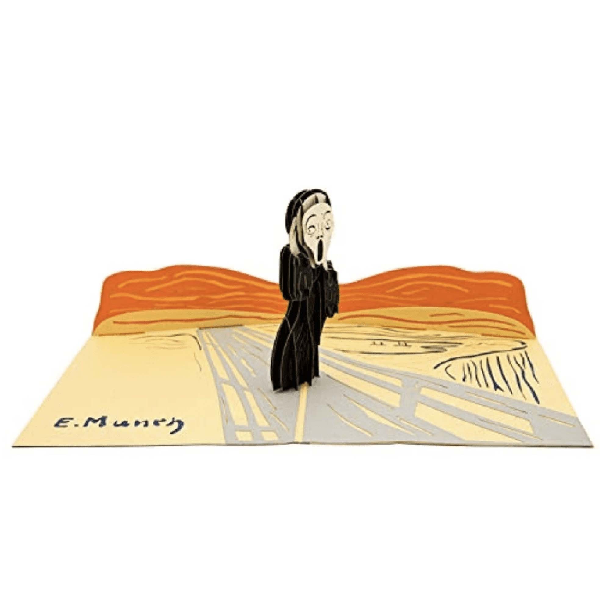 The Scream Pop up Card - Etsy