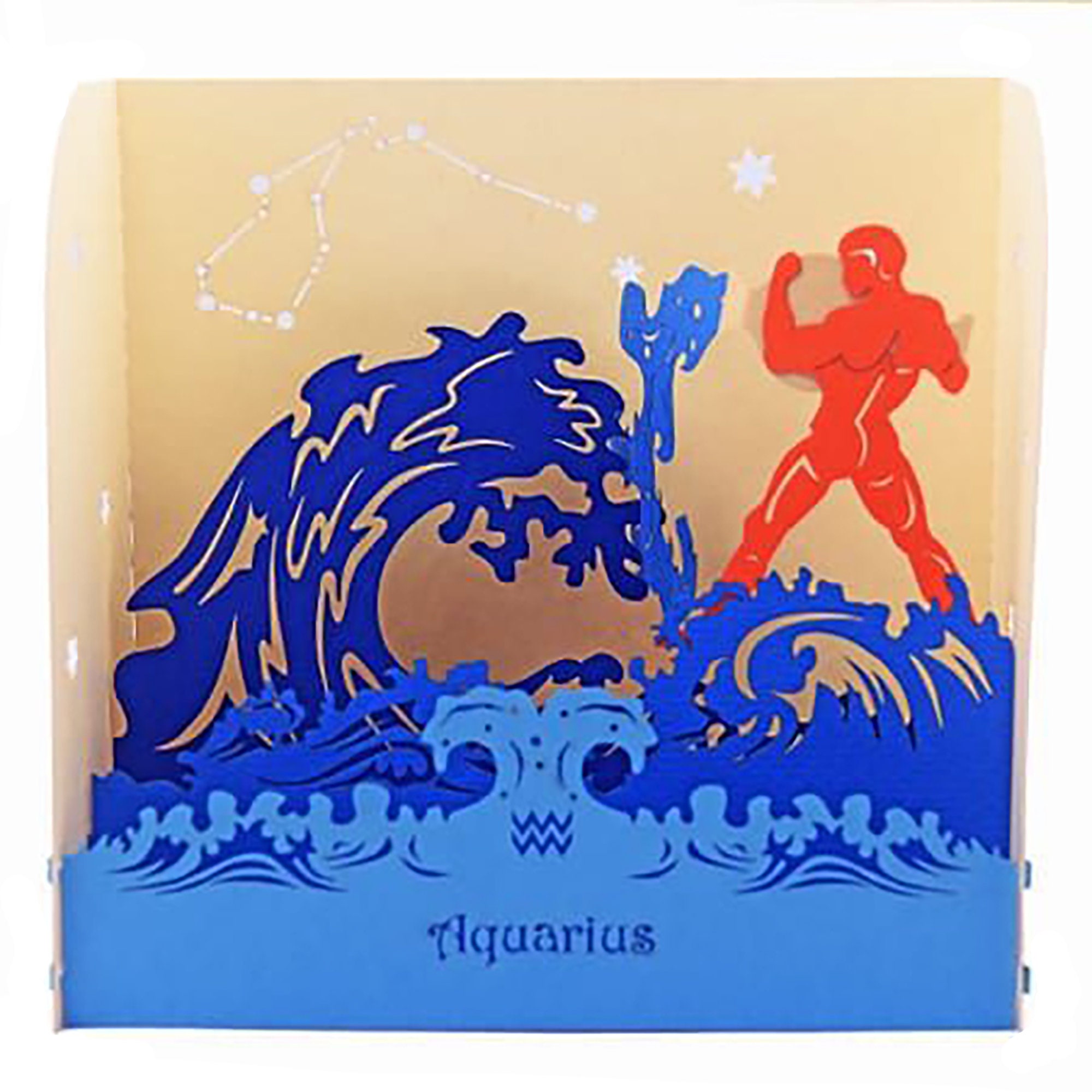 ALL 12 ZODIAC CARDS Bundle - Diorama Pop up Cards - 3D Astrology ...