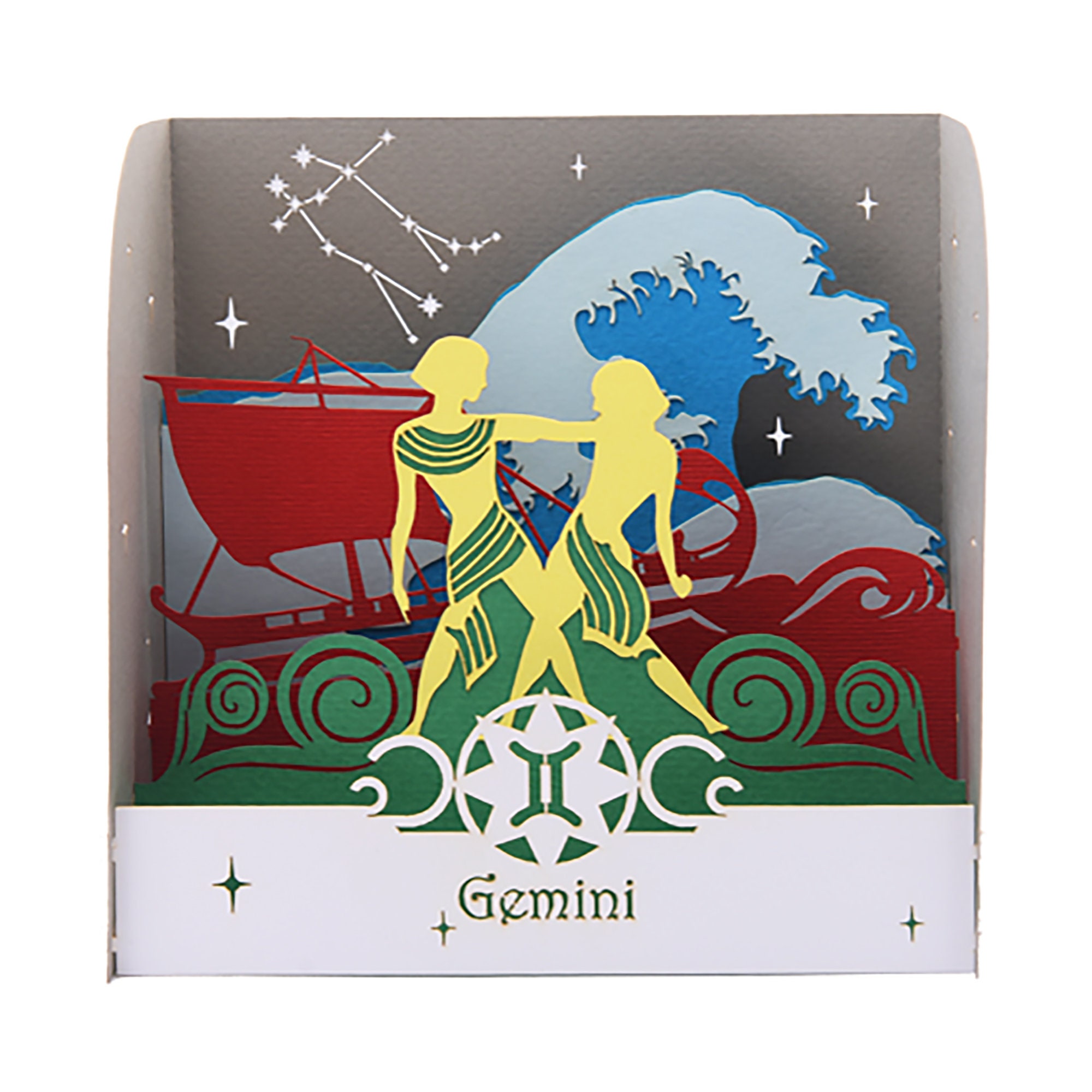 ALL 12 ZODIAC CARDS Bundle - Diorama Pop up Cards - 3D Astrology ...