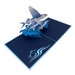 FLYING FISH Pop up Card Life of Pi Card Hand Assembled Pop up Fish Card ...