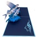 FLYING FISH Pop up Card Life of Pi Card Hand Assembled Pop up Fish Card ...