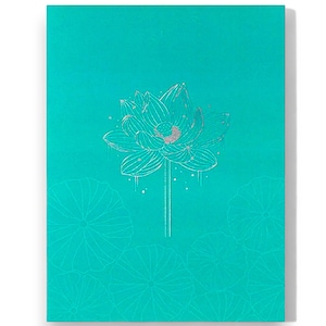 GRATITUDE LOTUS Popup Card - Handcrafted Blessings Card - 3D Lotus ...
