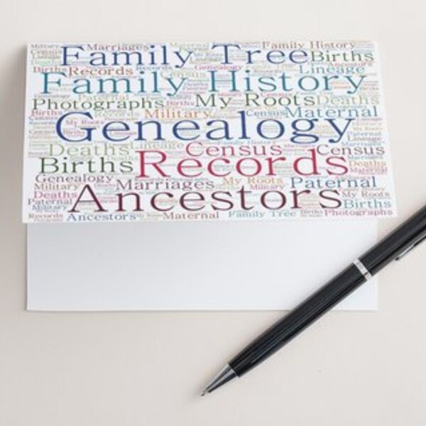 Genealogy Stickers - Etsy