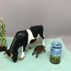Miniature Cow for Dollhouse, Garden or Mini Farm. - Etsy