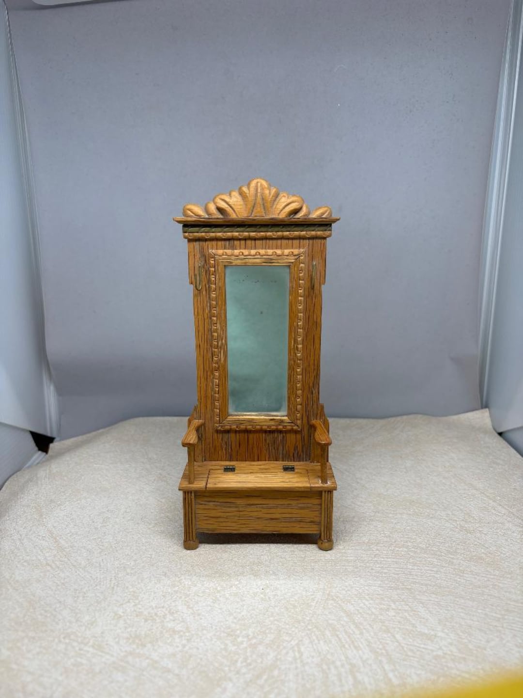 1/12 Scale Wooden Hall Tree - Etsy