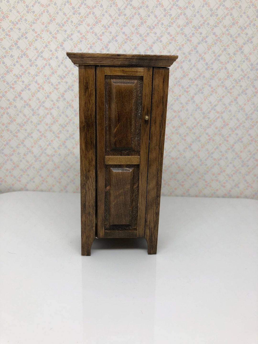 Standing Walnut Cupboard for Dollhouses. - Etsy