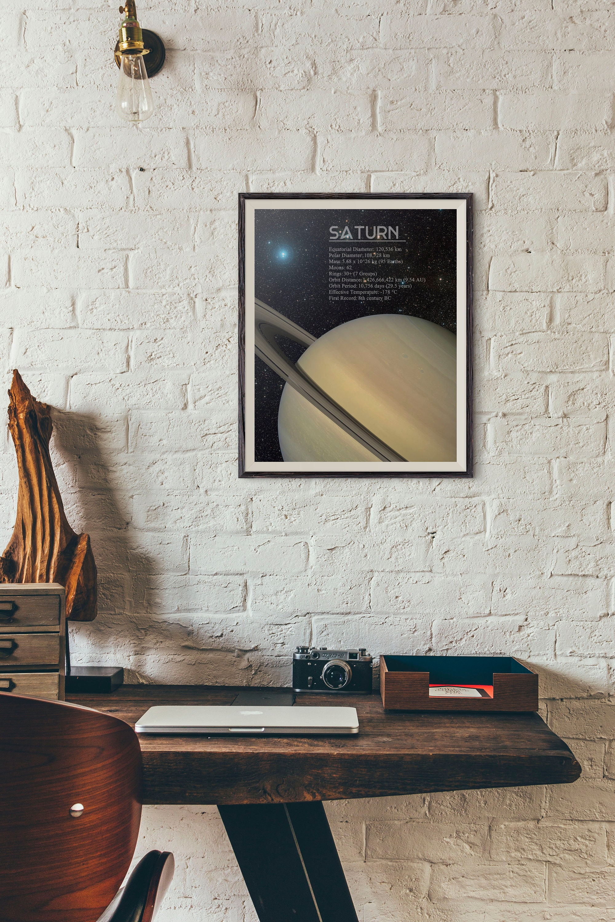 Saturn Planet Facts Print, Solar System Printable, Infographic Poster ...