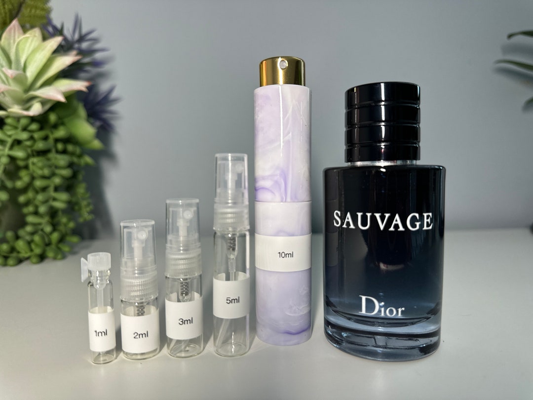 Sauvage Eau De Toilette Perfume Sample 1ml,2ml,3ml,5ml, 10ml perfume ...