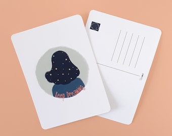 Flow / Inspiration Positive Self Care Postcard A6 Print | Etsy