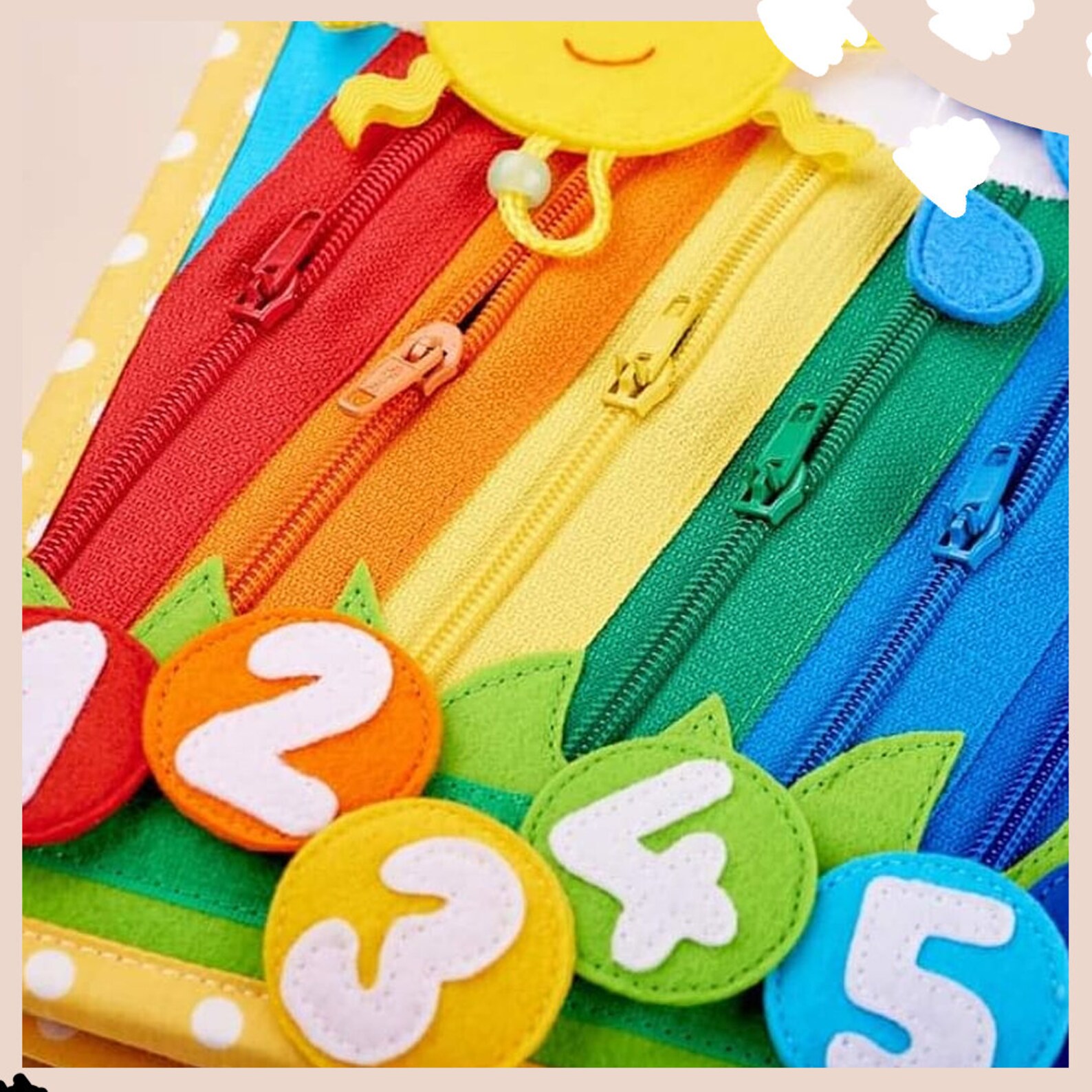 RAINBOW &SHAPES PATTERN Quiet Book Sewing Pattern Toddler - Etsy