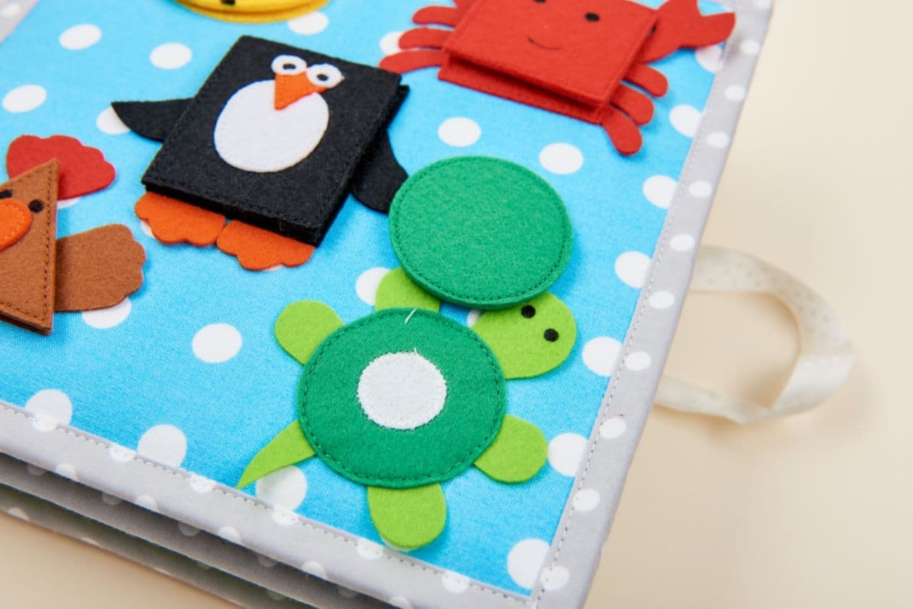 SHAPES TUTOTIALPATTERN Quiet Book Sewing Pattern Toddler - Etsy