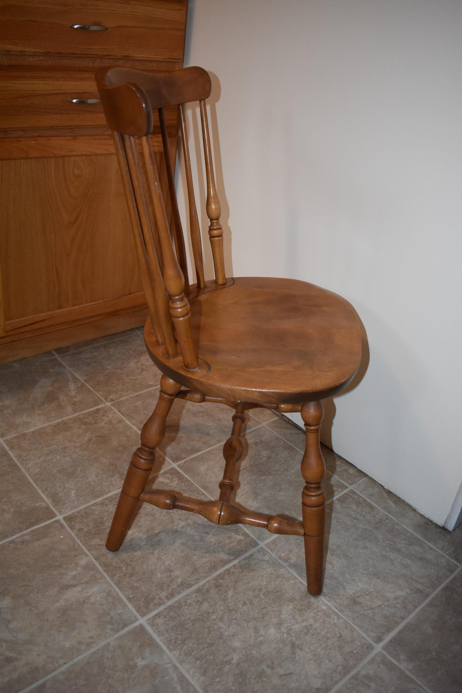 Vintage S. Bent Bros Colonial Wood Chairs (4) Matching VGC - Etsy