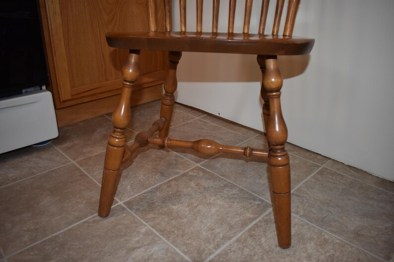 Vintage S. Bent Bros Colonial Wood Chairs (4) Matching VGC - Etsy