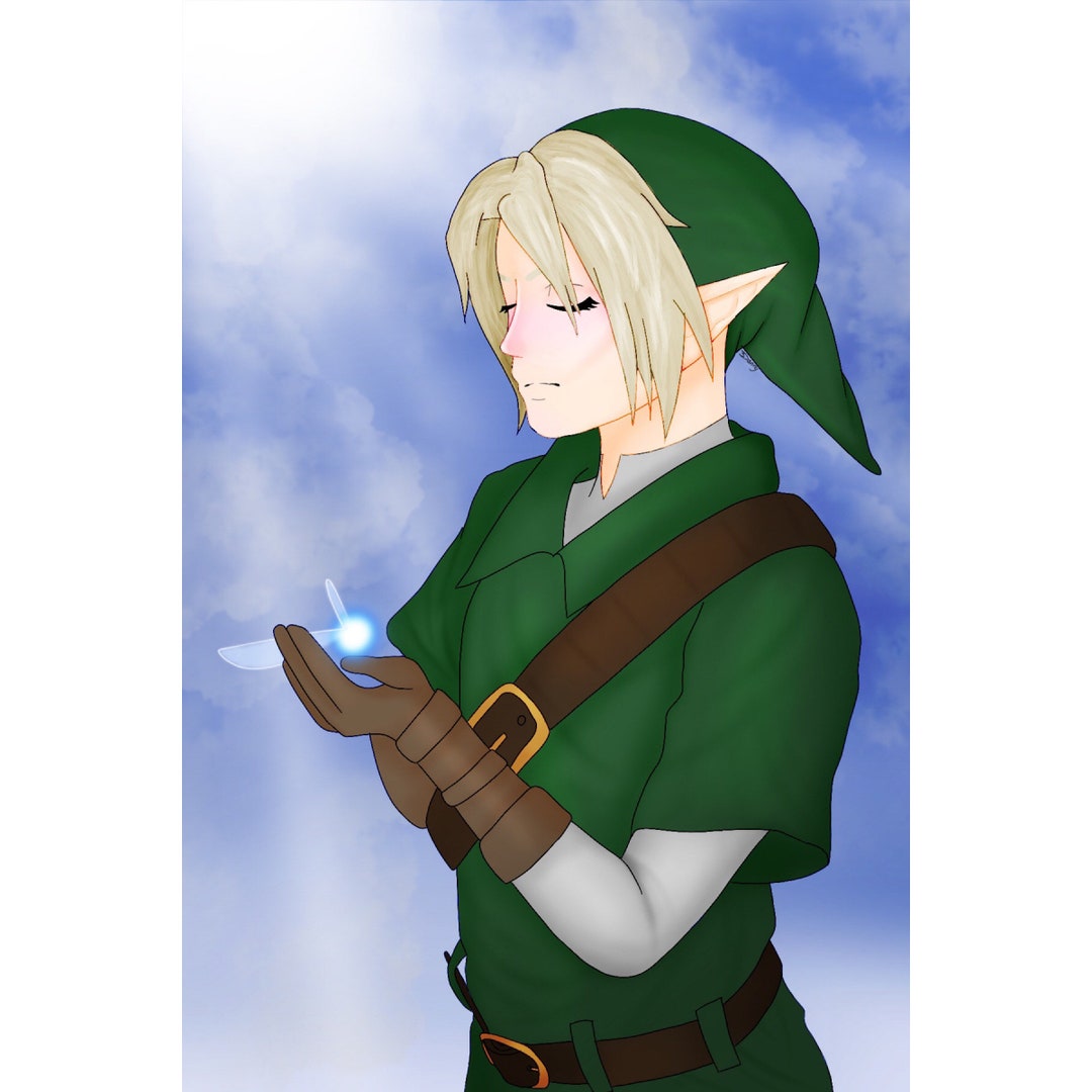 Link From Loz Print - Etsy