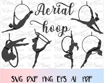 Aerial Hoop Svg | Etsy