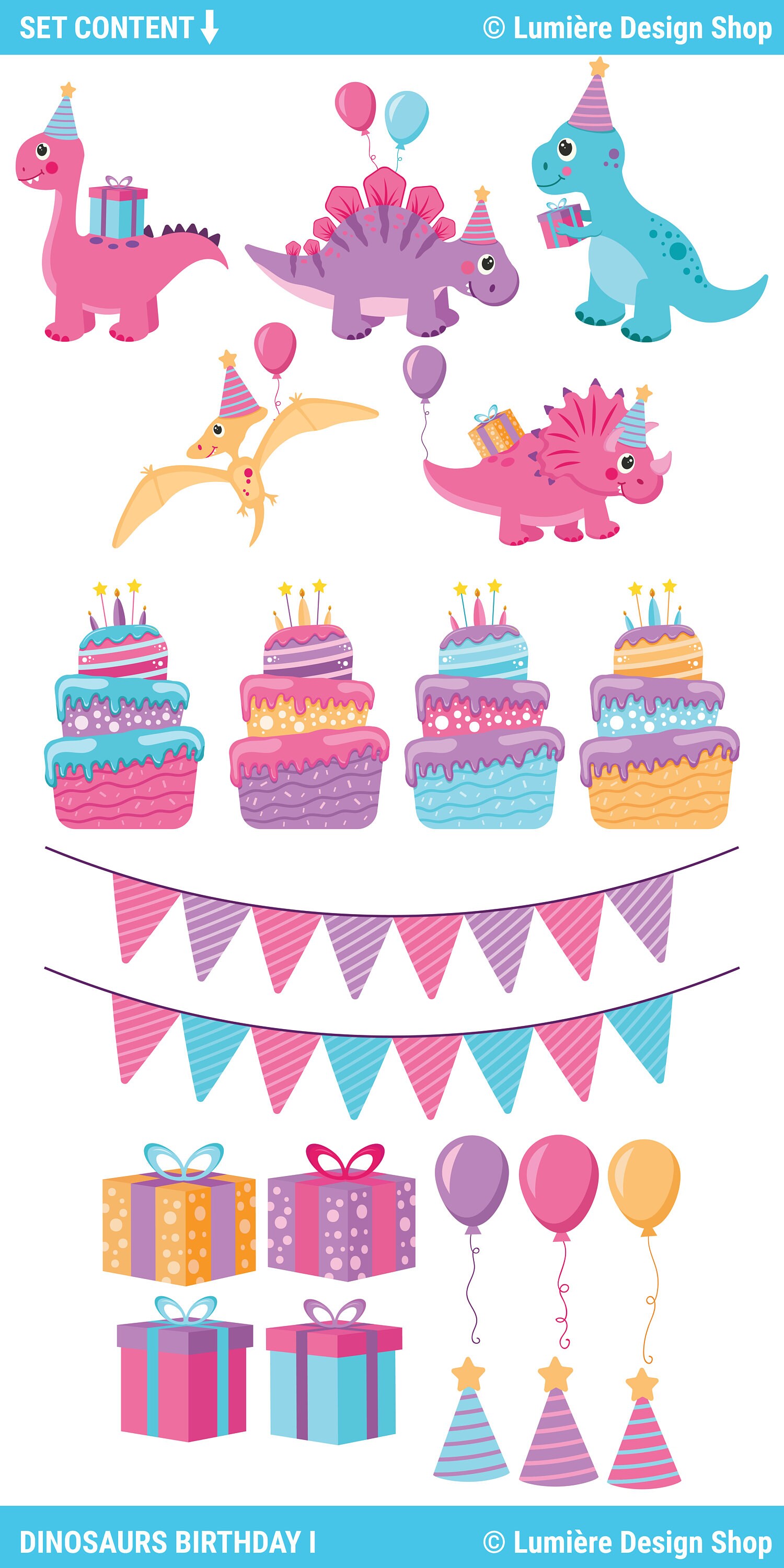 Dinosaur Digital Clipart Bundle Dinosaur Clipart Cute - Etsy Canada