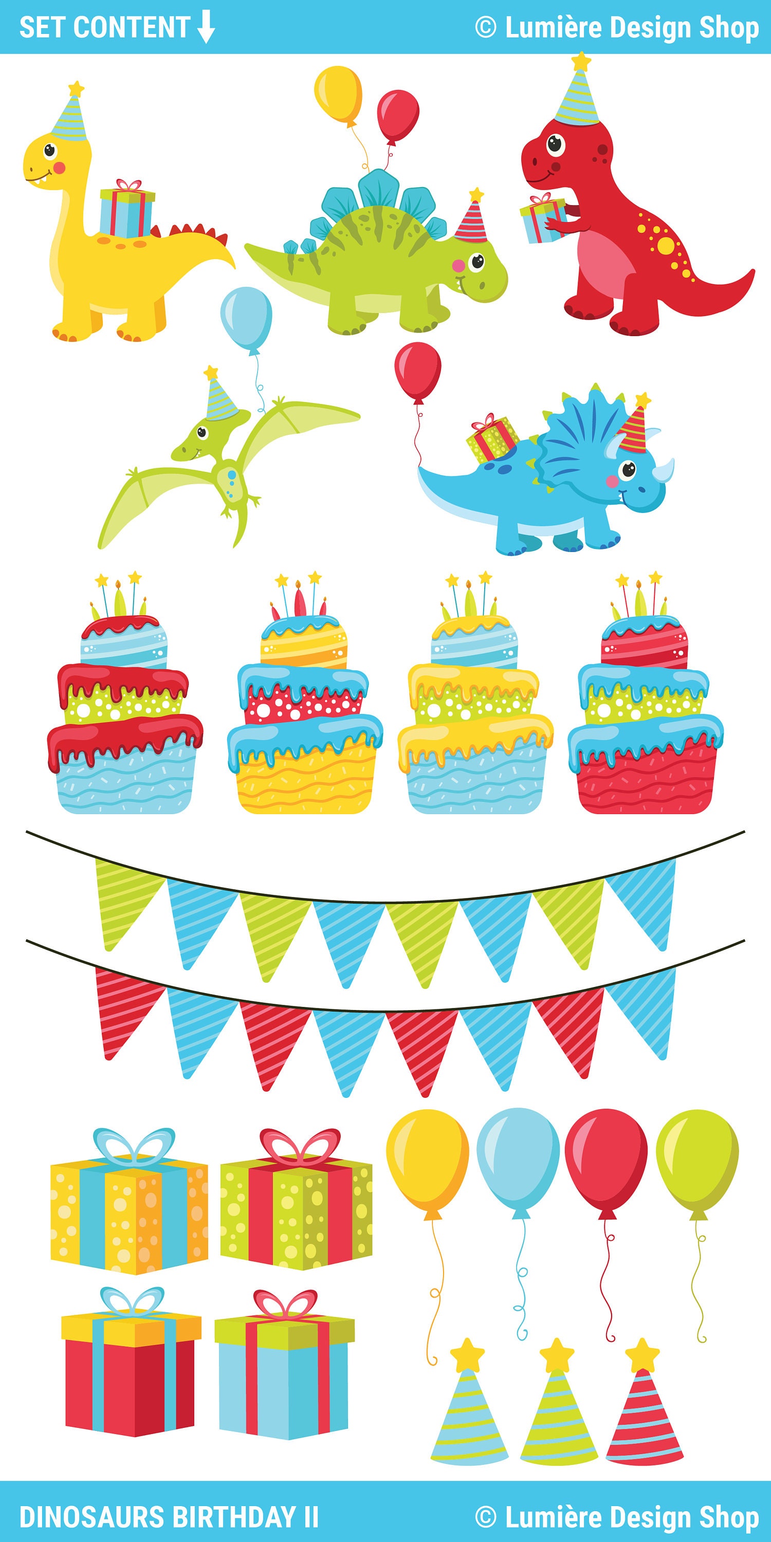 Dinosaur Digital Clipart Bundle Dinosaur Clipart Cute - Etsy Canada