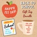 Back to School Bundle (teacher Apple, Coffee, Notepad Tags) - Etsy