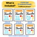 Teacher Appreciation Gift Tags: Printable Thank You Notes (digital ...