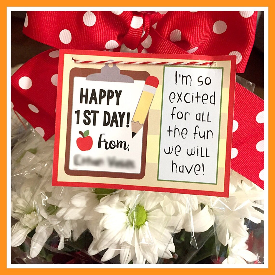 Teacher Gift Tag Beginning of School Year - Etsy