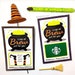 Witches Brew Halloween Gift Card Printable witch's - Etsy