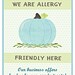 Teal Pumpkin Allergy Awareness/halloween Sign - Etsy