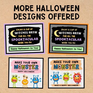 Witches Brew Halloween Gift Card Printable witch's - Etsy