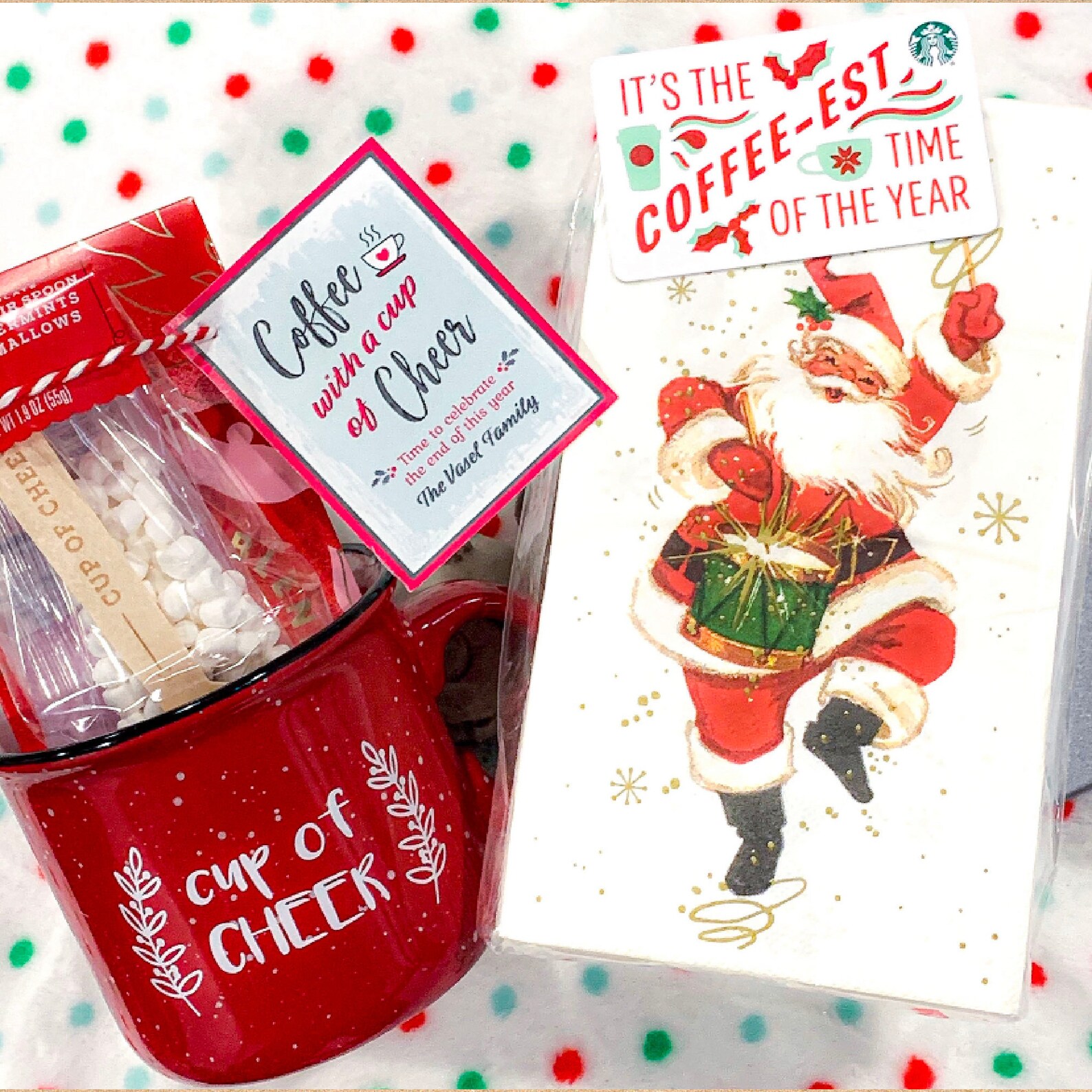 Coffee Cheer Holiday Tag instant Download - Etsy