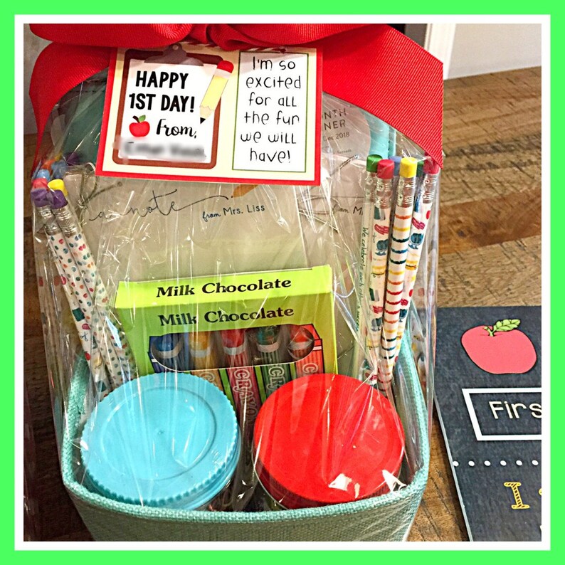 Teacher Gift Tag Beginning of School Year - Etsy