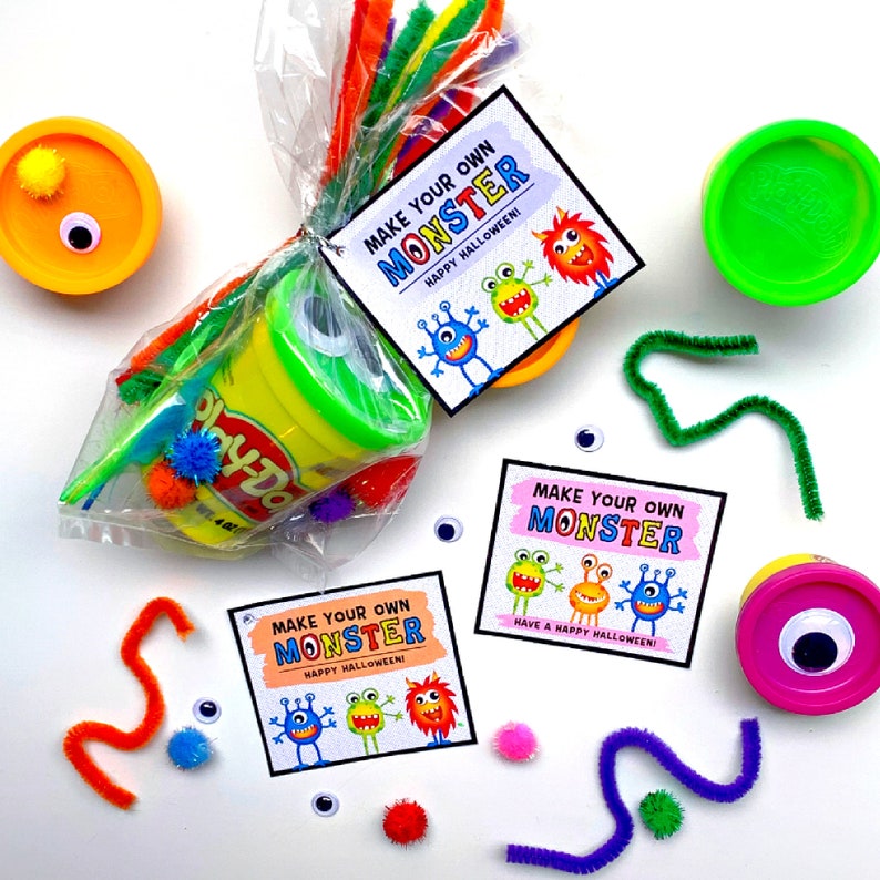 Make Your Own Monster Tag - Etsy