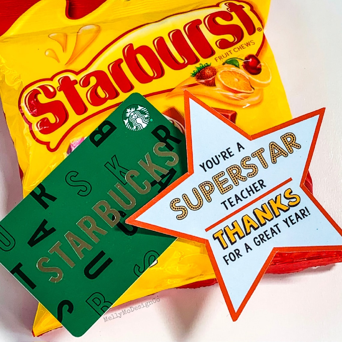 Teacher Appreciation Superstar Tag: Printable Gift (digital Download ...