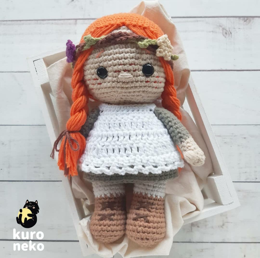 Anne Shirley Cuthbert/anne With an E Amigurumi Pattern - Etsy