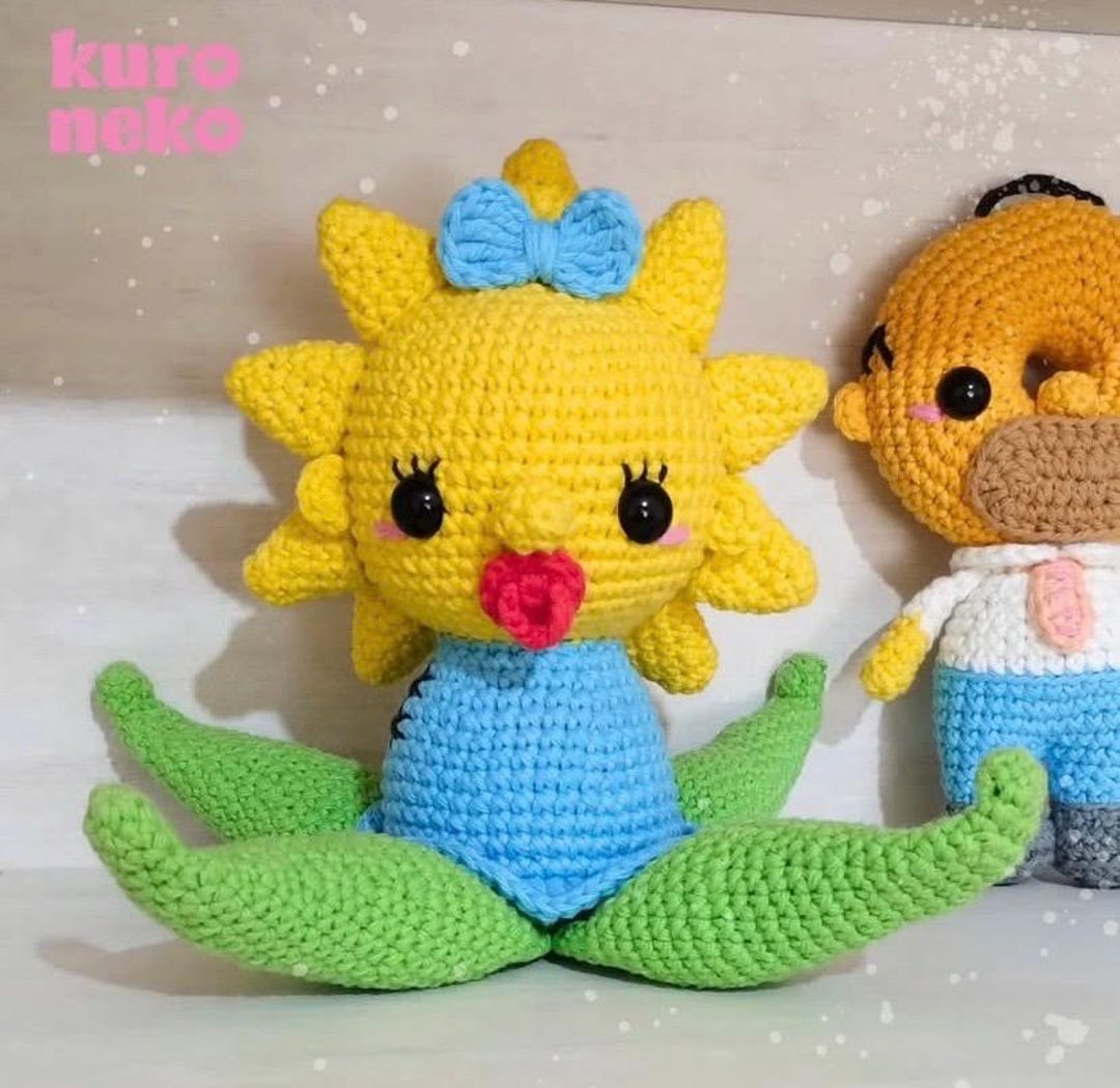 Maggie the Alien Pattern (PDF Spanish) - Etsy