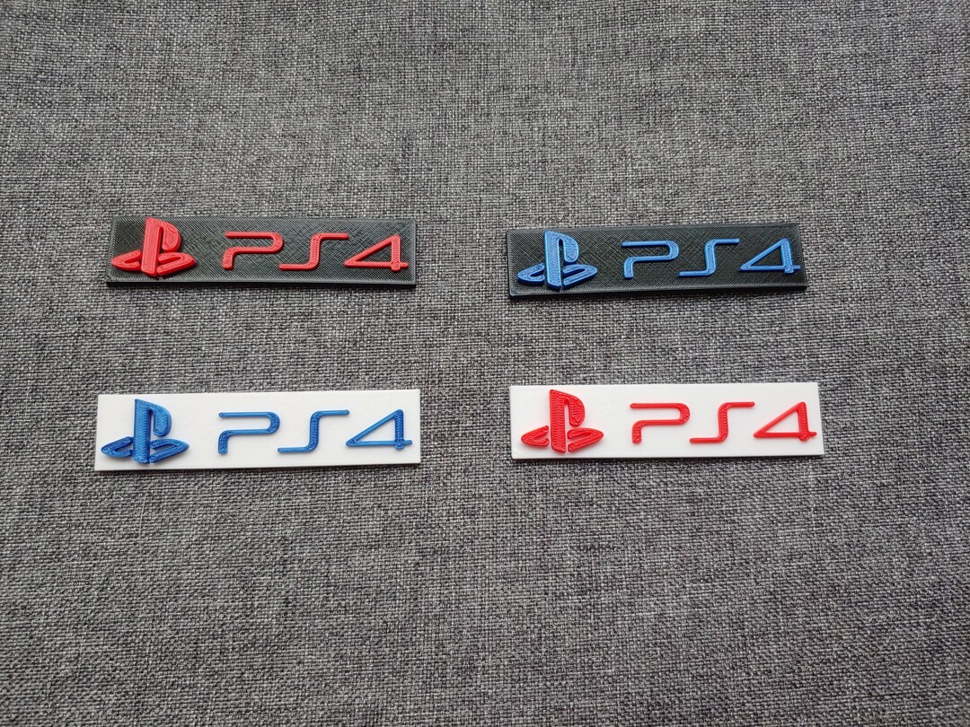Playstation 4 Shelf Logo - Etsy