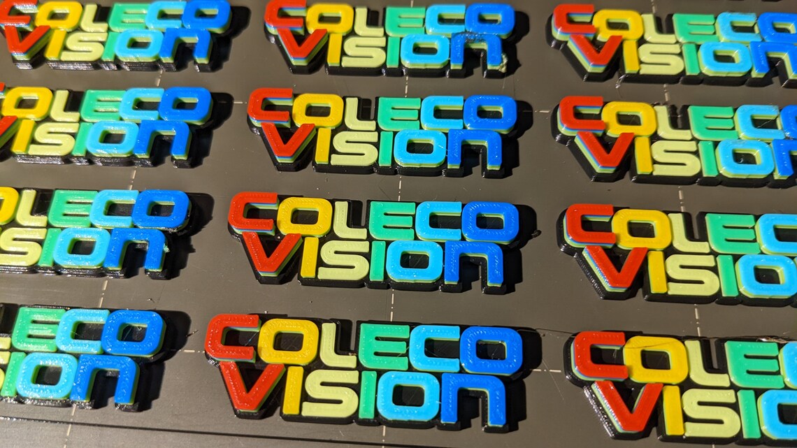 Colecovision Shelf Logo - Etsy