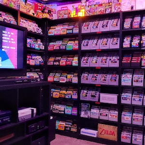 10-pack of Retro Game Stands (displays 60 Games!) - Etsy