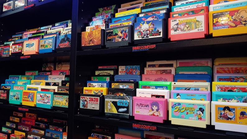 Famicom Shelf Logo (nintendo Family Computer) - Etsy