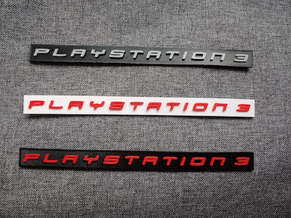 Playstation 3 Shelf Logo | Etsy