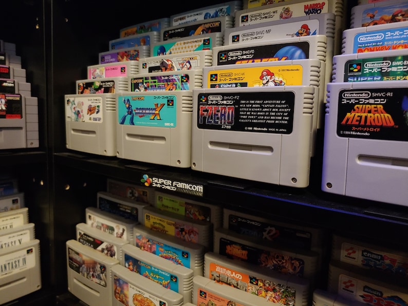 Super Famicom Shelf Logo - Etsy
