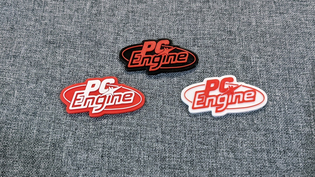 PC Engine Shelf Logo - Etsy