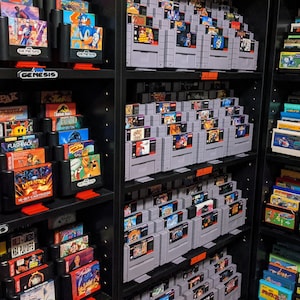 40-pack of Retro Game Stands (displays 240 Games!) - Etsy