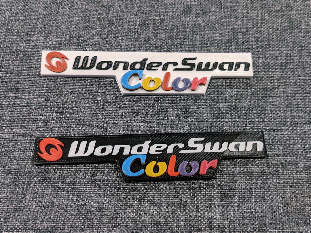 Wonderswan Color Shelf Logo - Etsy