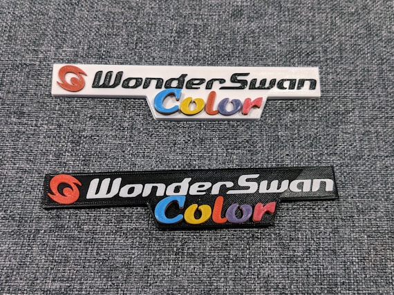 Wonderswan Color Shelf Logo | Etsy