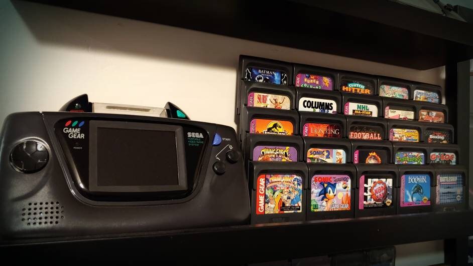 10-pack of Handheld Game Stands display 50 Games | Etsy