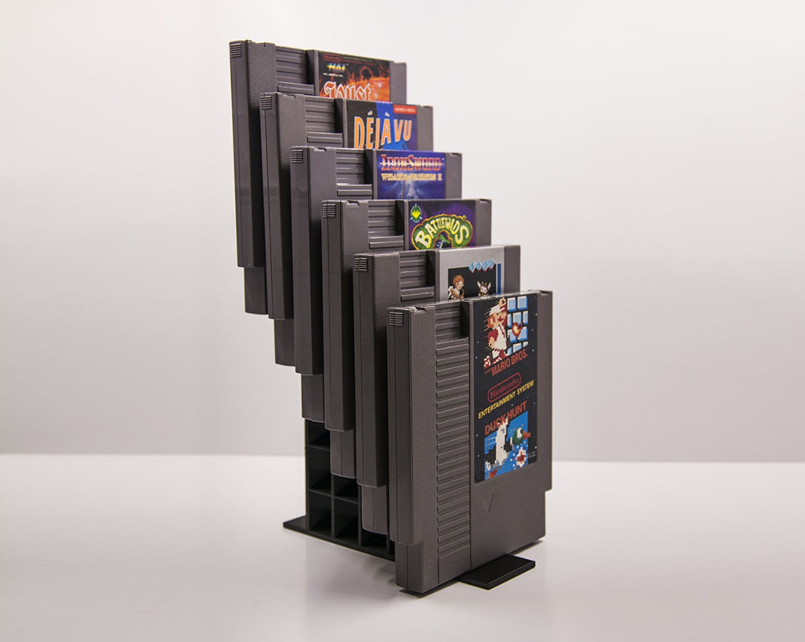 4-pack of Retro Game Stands display 24 Games - Etsy