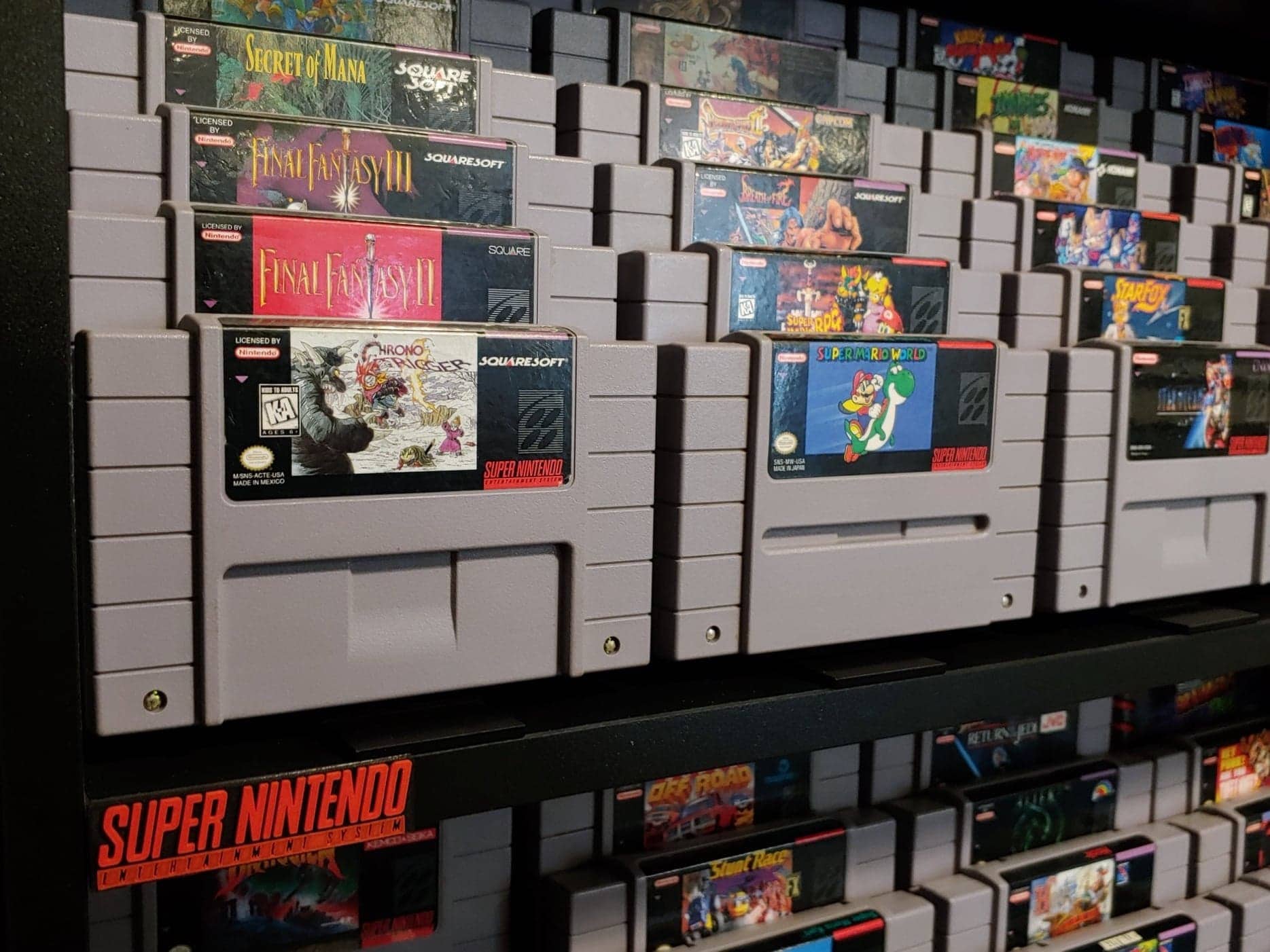 Super Nintendo Shelf Logo SNES | Etsy