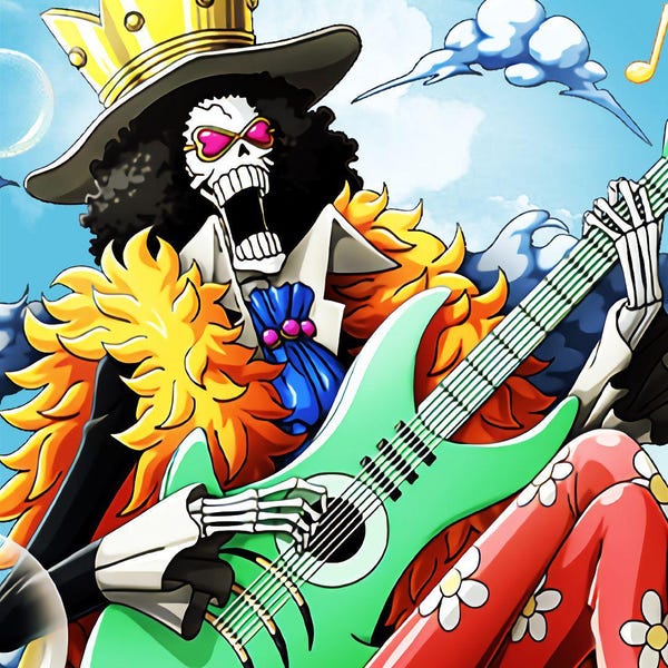 Brook One Piece Cosplay - Etsy