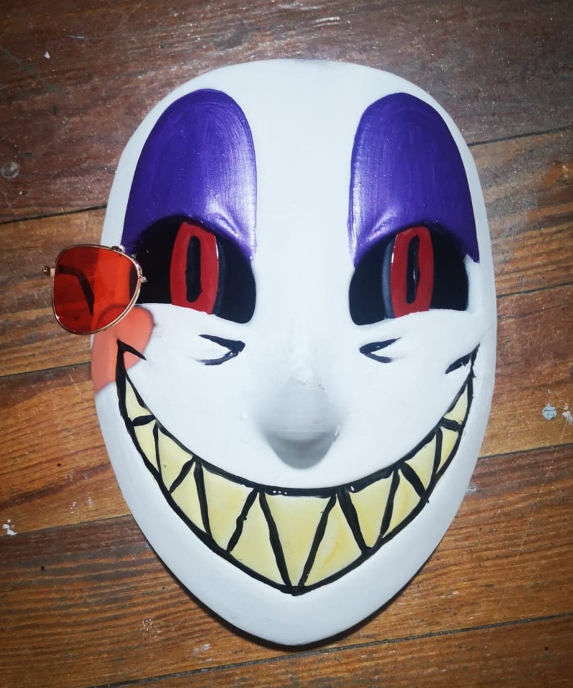 Alastor Mask, Microphone and Horns Cosplay Props Hazbin Hotel - Etsy