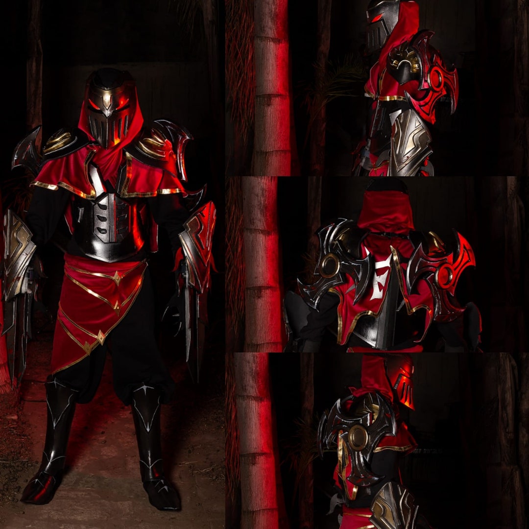 Zed Traje completo de League of Legends - Etsy España
